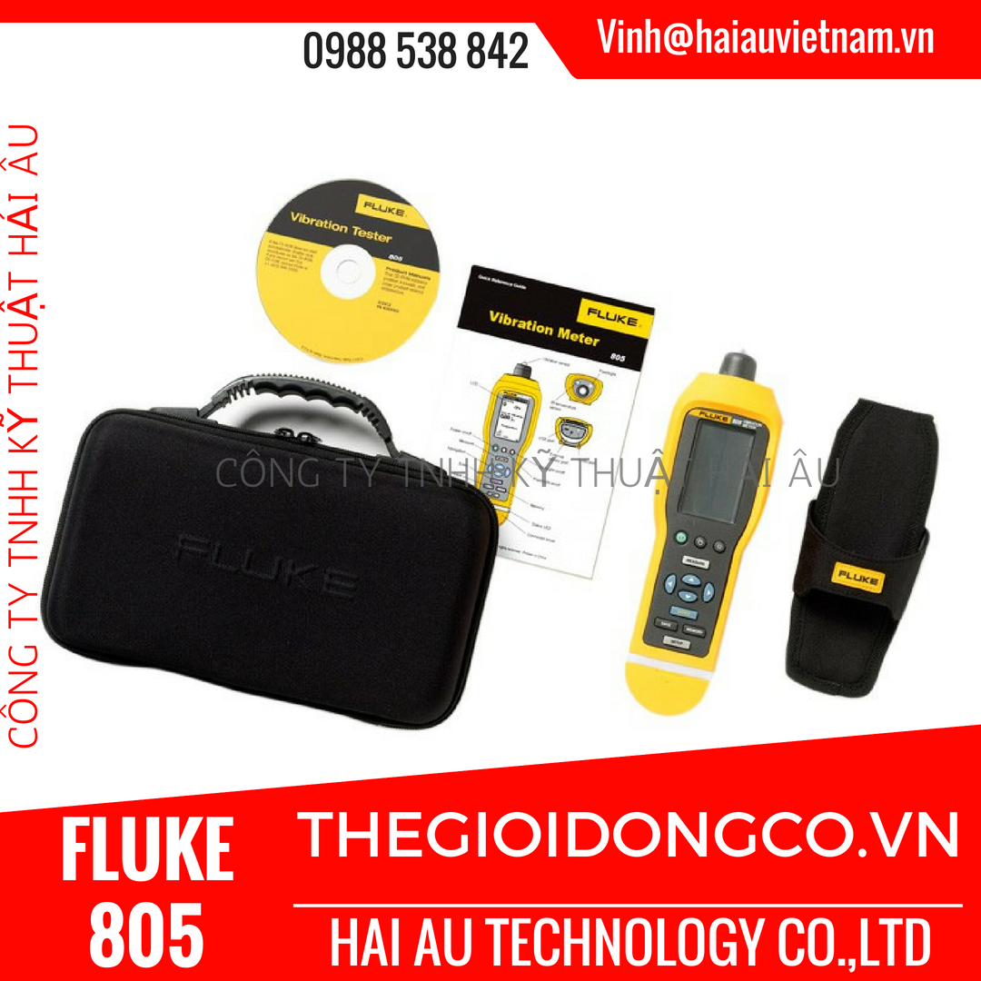 Thiết bị Đo độ rung FLuke 805, Máy đo độ rung FLuke 805